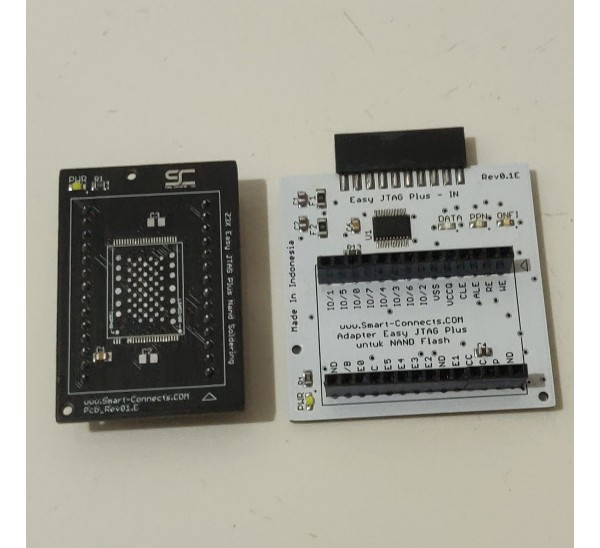 Jual Adapter Easy JTAG Plus Nand Kit with BGA Soldering LGA 52 60 TSOP 48
